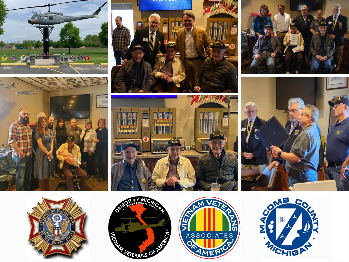 VVA Detroit Chapter 9 and its AVVA Members held a special event to ...